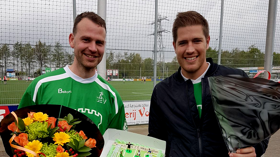 Reinier Smit en Olivier van Nierop 25 jaar lid van SEV | SEV