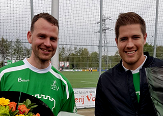 Reinier Smit en Olivier van Nierop 25 jaar lid van SEV | SEV