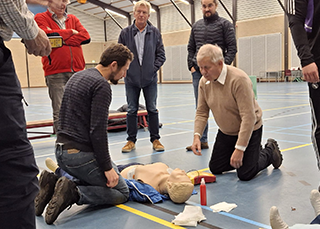 Succesvolle reanimatie-training SEV | SEV
